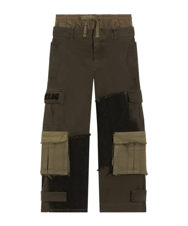 Dolce & Gabbana Cargo-pockets Trousers - Multi-colored
