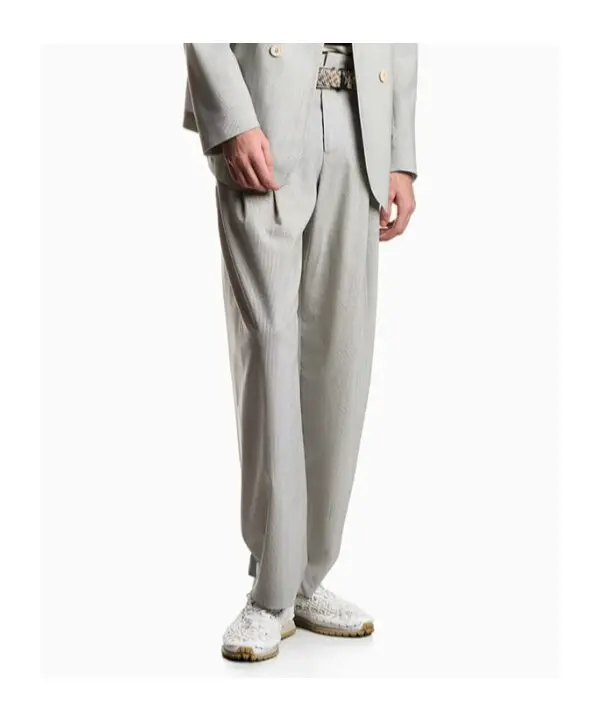 Emporio Armani Straight-leg Casual Trousers