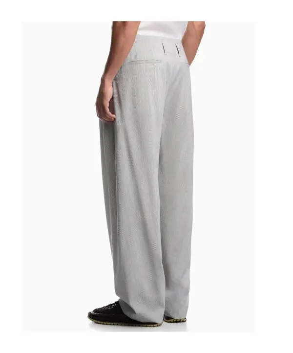Emporio Armani Straight-leg Casual Trousers