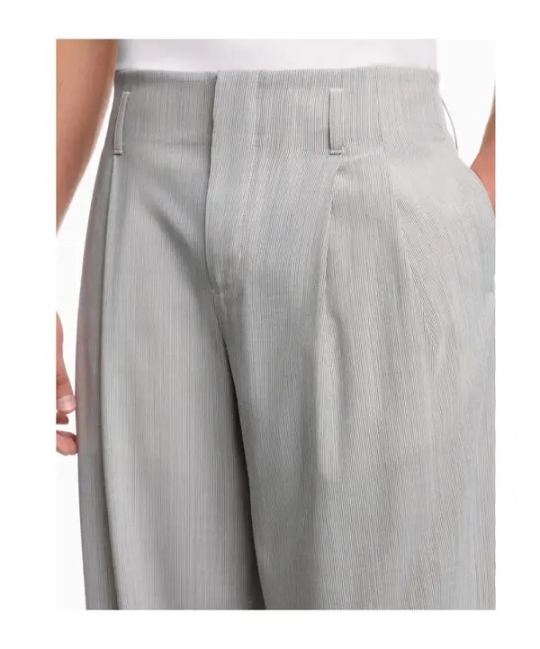 Emporio Armani Straight-leg Casual Trousers