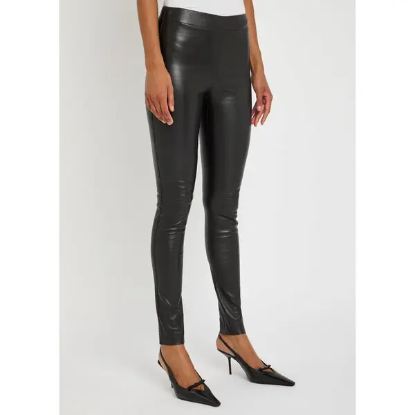 JOSEPH Tight-fitting Stretch Leather Pants