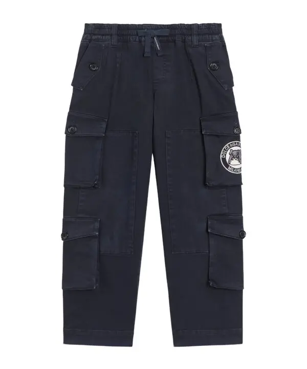 Dolce & Gabbana Gabardine Cargo Trousers