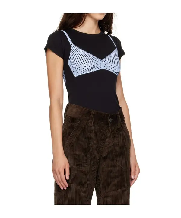 Vaquera Bra-top T-shirt