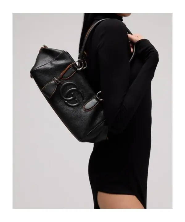 Gucci Medium Double G Boston Bag