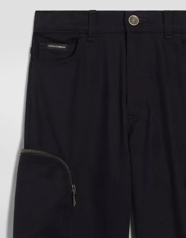 Dolce & Gabbana 5-pocket Cotton Trousers