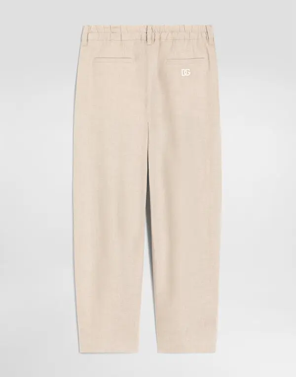 Dolce & Gabbana Linen Jogging Trousers