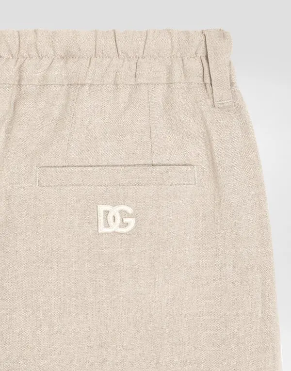 Dolce & Gabbana Linen Jogging Trousers