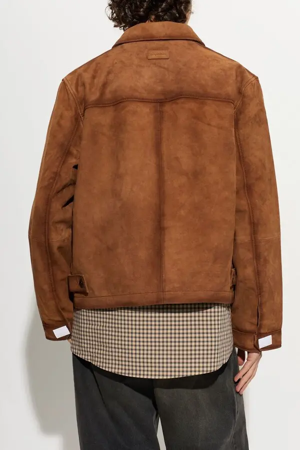 Zadig&Voltaire Voltaire Loumy Zip-up Leather Jacket