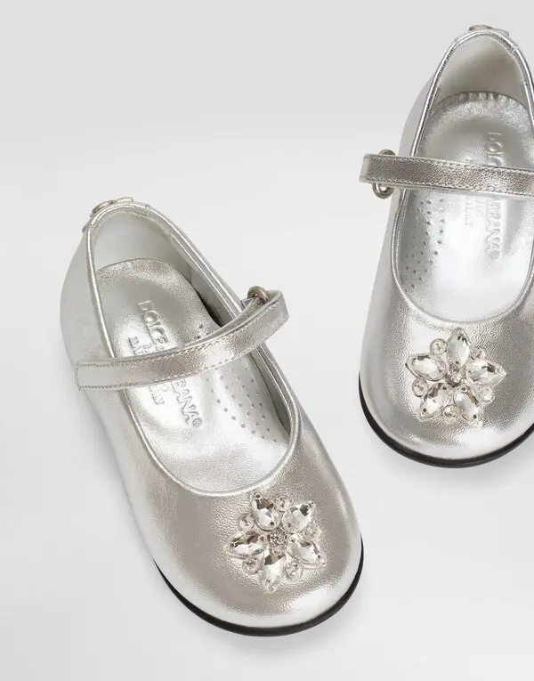 Dolce & Gabbana Nappa-leather Ballet Flats