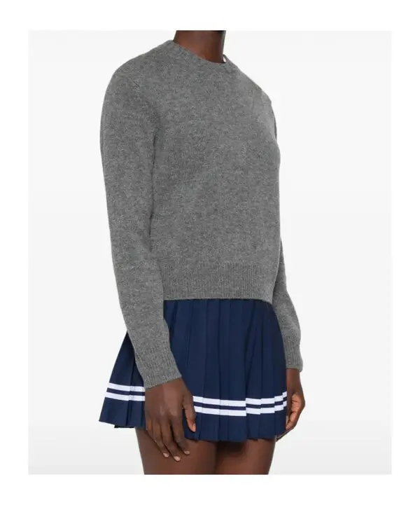 SPORTY  RICH Crystal-embellished Sweater