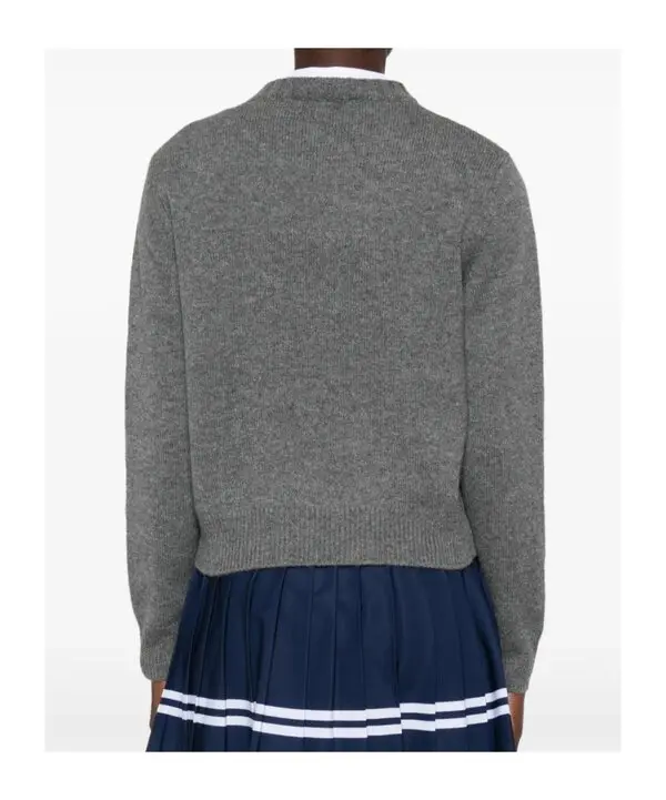 SPORTY  RICH Crystal-embellished Sweater