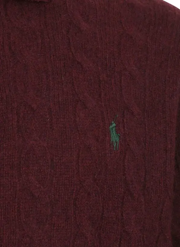 Polo Ralph Lauren Long-sleeved Knitted Polo Shirt