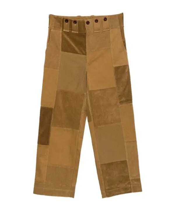 Junya Watanabe Logo Casual Pants - Brown