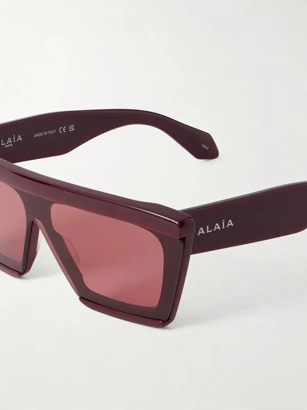 Alaïa Geometric-frame Sunglasses