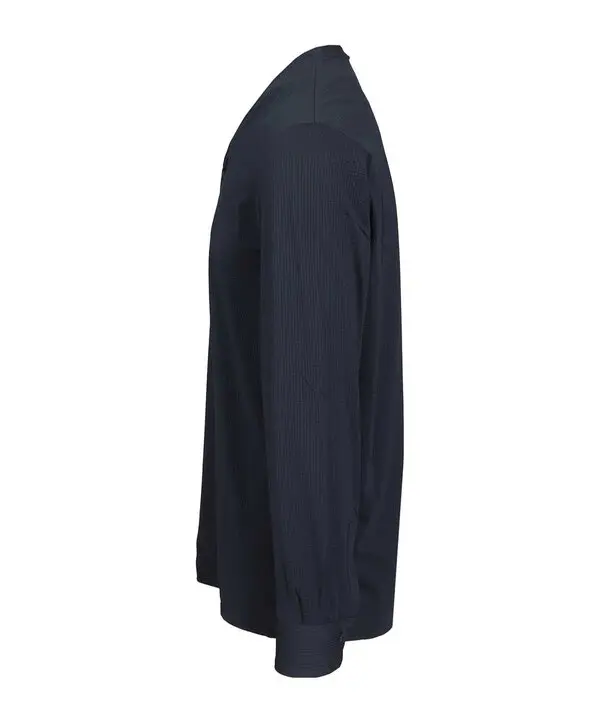 Emporio Armani Textured V-neck Shirt