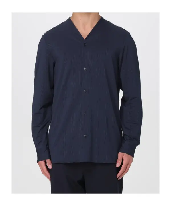 Emporio Armani Textured V-neck Shirt