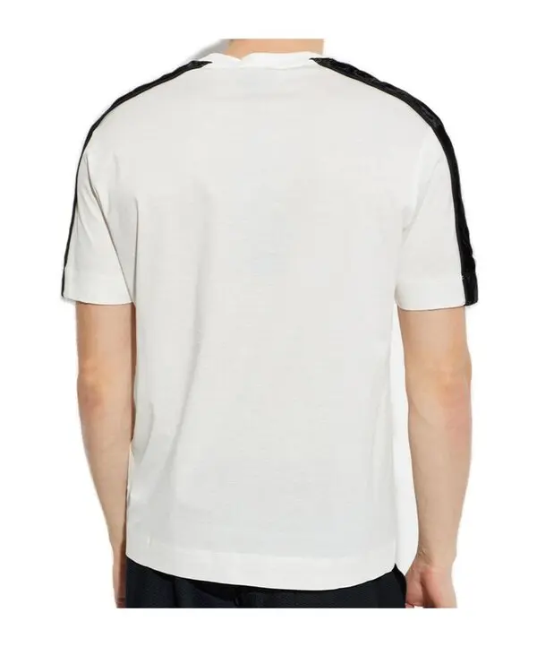 Emporio Armani Logo Patch Crewneck T-shirt