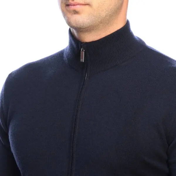 Giorgio Armani Zip-up Long-sleeve Cardigan