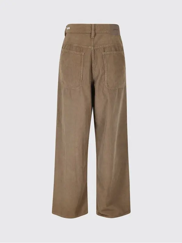 SUNFLOWER Wide-leg Five-pocket Cotton Corduroy Trousers