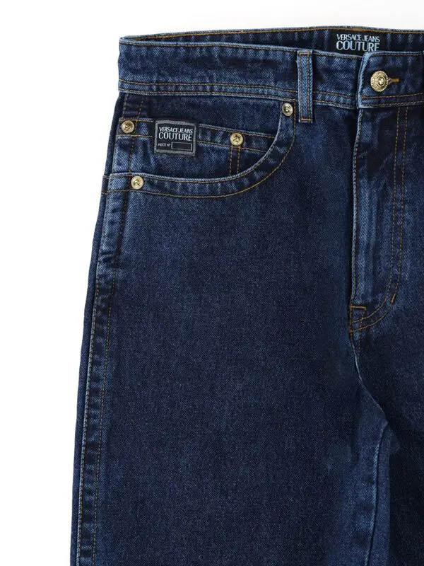 Versace Jeans "zenit" In Denim Di Cotone