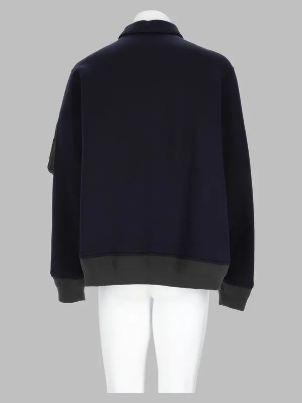 Sacai Polo In Spugna Di Cotone