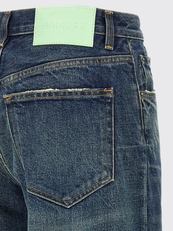 HAIKURE Bonnie High-waisted Wide-leg Denim Jeans With 5-pocket Design