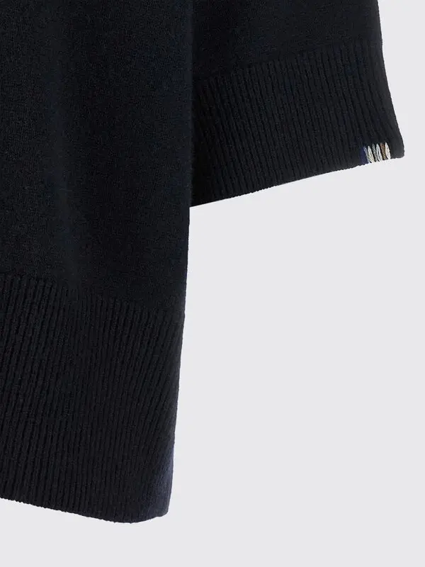 Extreme Cashmere Short-sleeved 100% Cashmere Crewneck Jumper - Blue