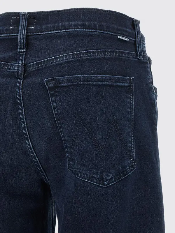 MOTHER Rambler Ankle Mid-rise Straight Cropped Jeans