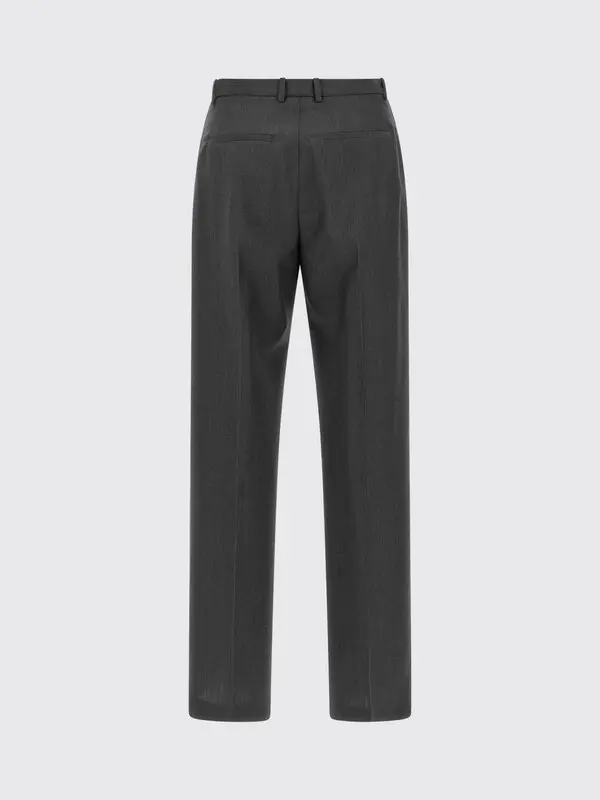 JIL SANDER High-waisted Slim Fit Trousers In Wool And Mohair