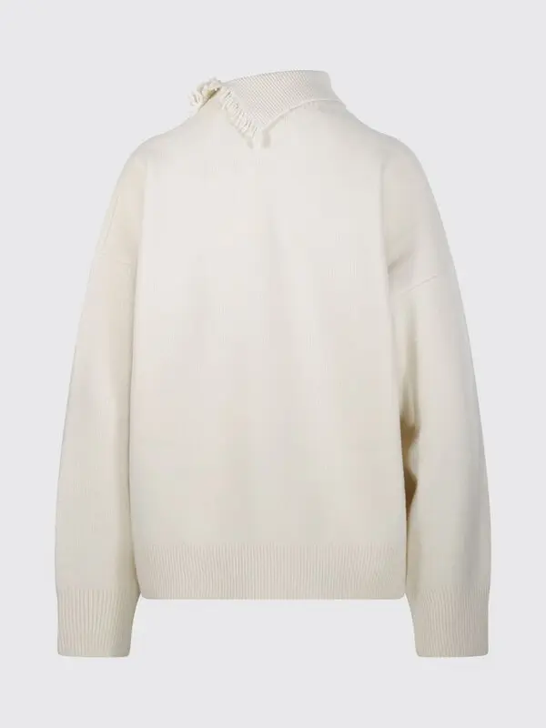 RÓHE Turtleneck Jumper In Wool With Relaxed Fit And Dropped Shoulders