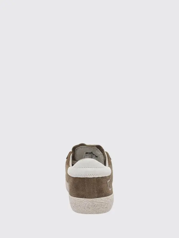 D.a.t.e. Hill Suede Low-top Trainers With Terry Cloth Lining And Logo - Green