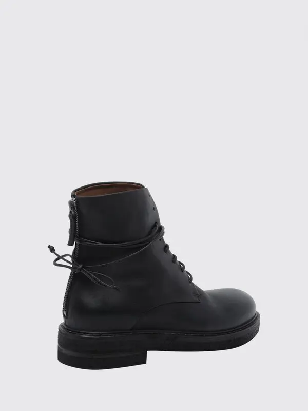 Marsèll Parrucca Calf Leather Combat Boots With Rubber Sole
