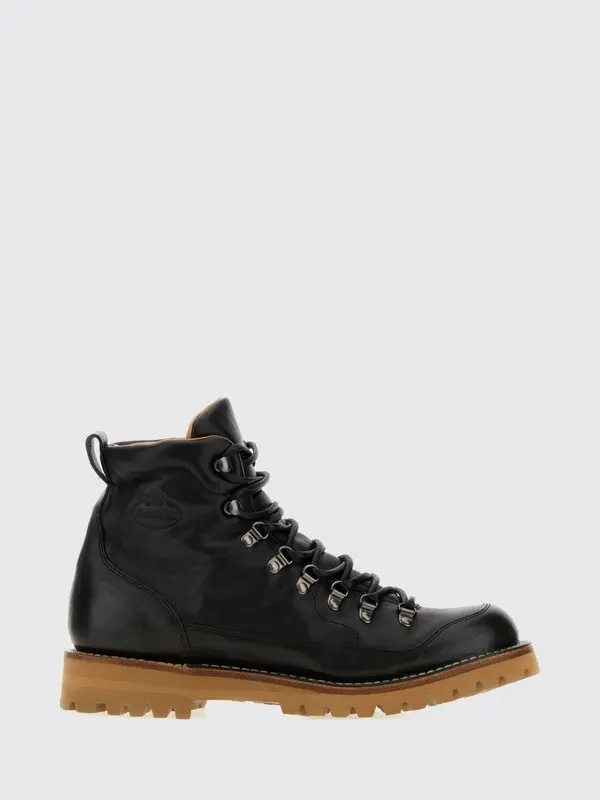 Church's Calf Leather Lace-up Ankle Boots With Serrated Sole