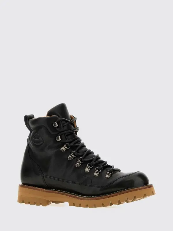 Church's Calf Leather Lace-up Ankle Boots With Serrated Sole