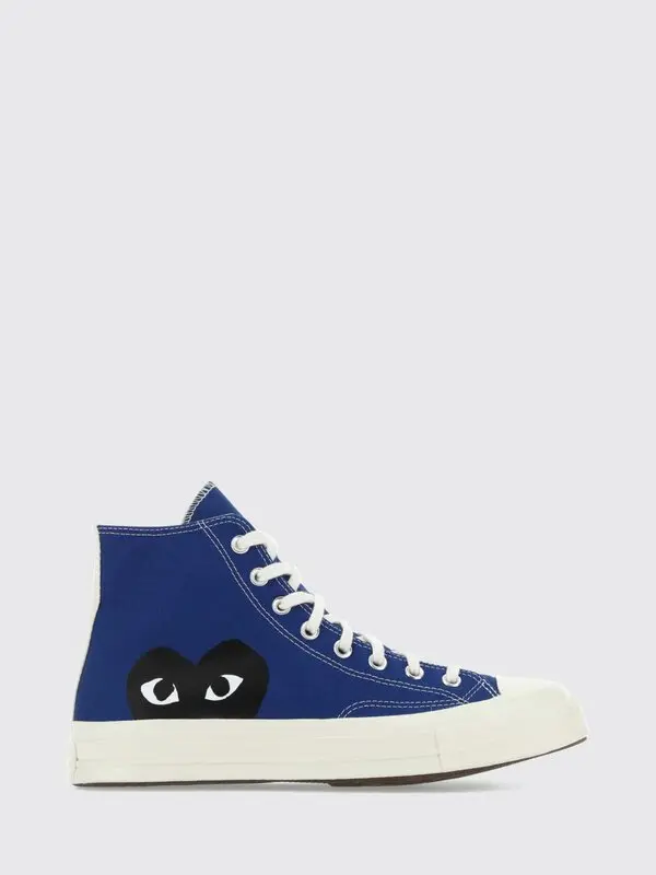 CONVERSE X COMME DES GARONS PLAY Chuck 70 High-top Canvas Sneakers With Logo Print