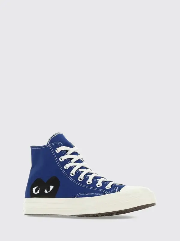 CONVERSE X COMME DES GARONS PLAY Chuck 70 High-top Canvas Sneakers With Logo Print