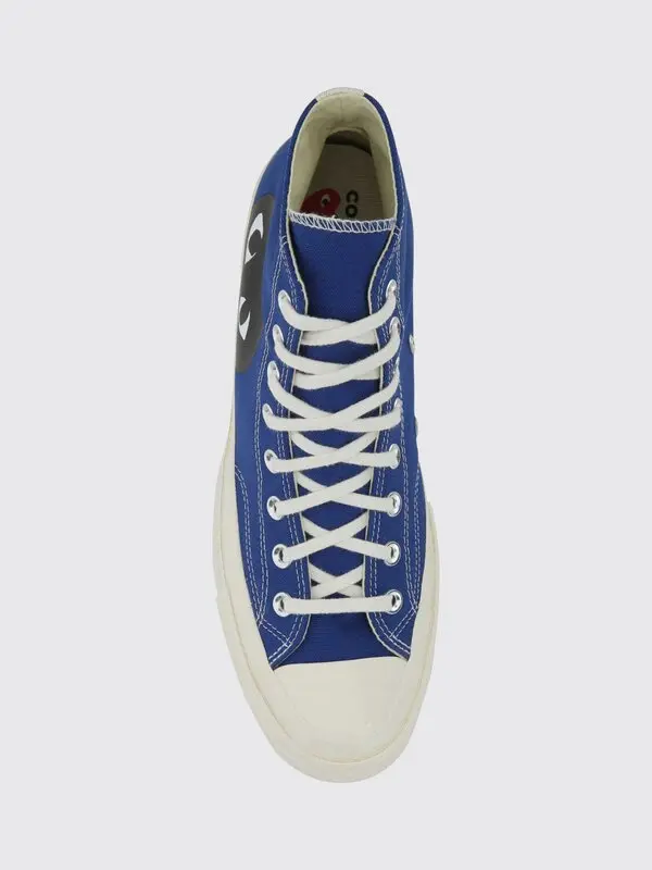 CONVERSE X COMME DES GARONS PLAY Chuck 70 High-top Canvas Sneakers With Logo Print