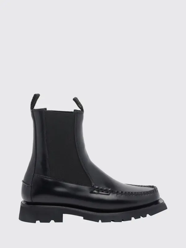 Hereu Alda Sport Leather Chelsea Boots With Lug Sole