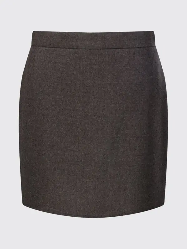 Max Mara High-waisted Virgin Wool Pencil Mini Skirt With Slim Fit