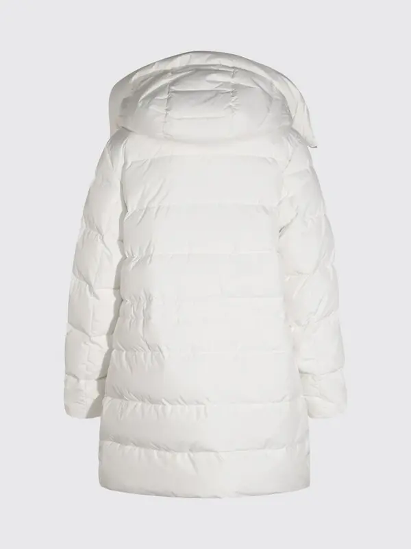 MOORER Klie-stp Long Quilted Technical Fabric Hooded Down Jacket