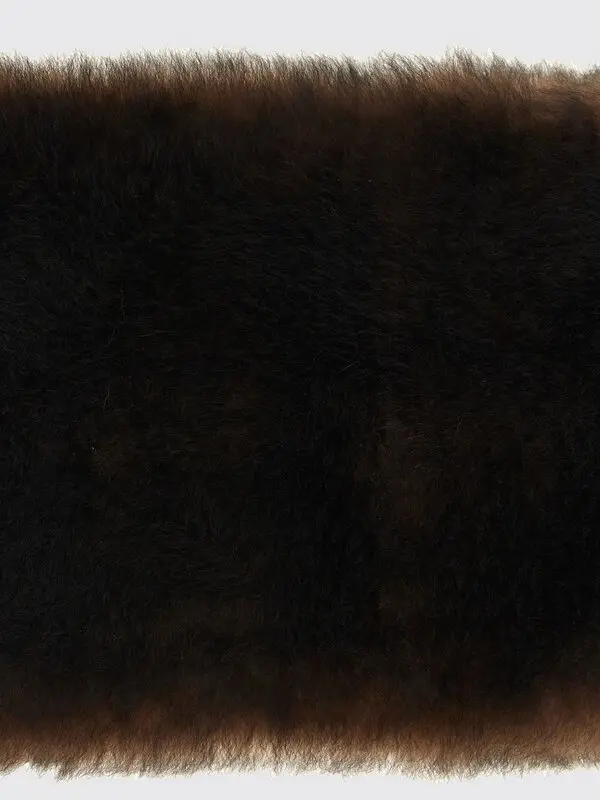 Valentino Garavani Lamb Fur Collar With A Straight Hem