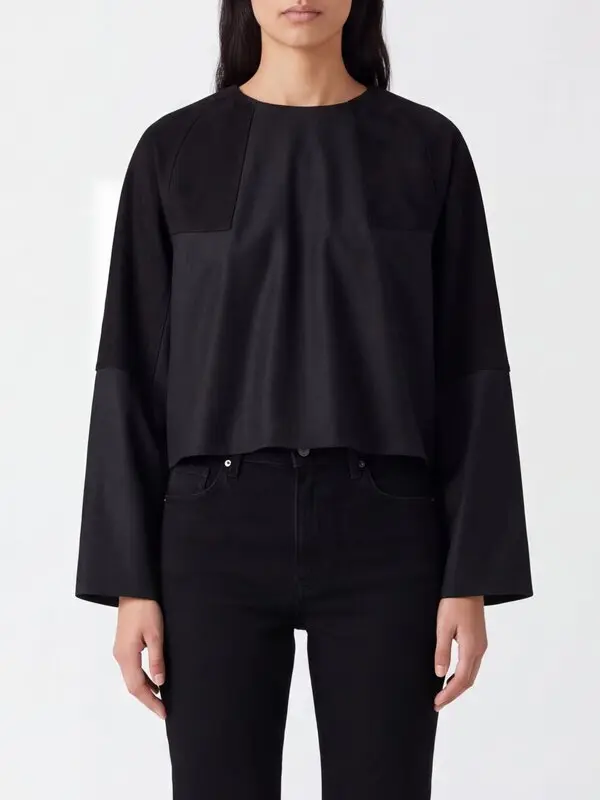 Max Mara Afa Relaxed Fit Virgin Wool Jumper With Back Closure