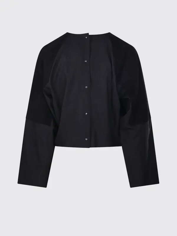 Max Mara Afa Relaxed Fit Virgin Wool Jumper With Back Closure