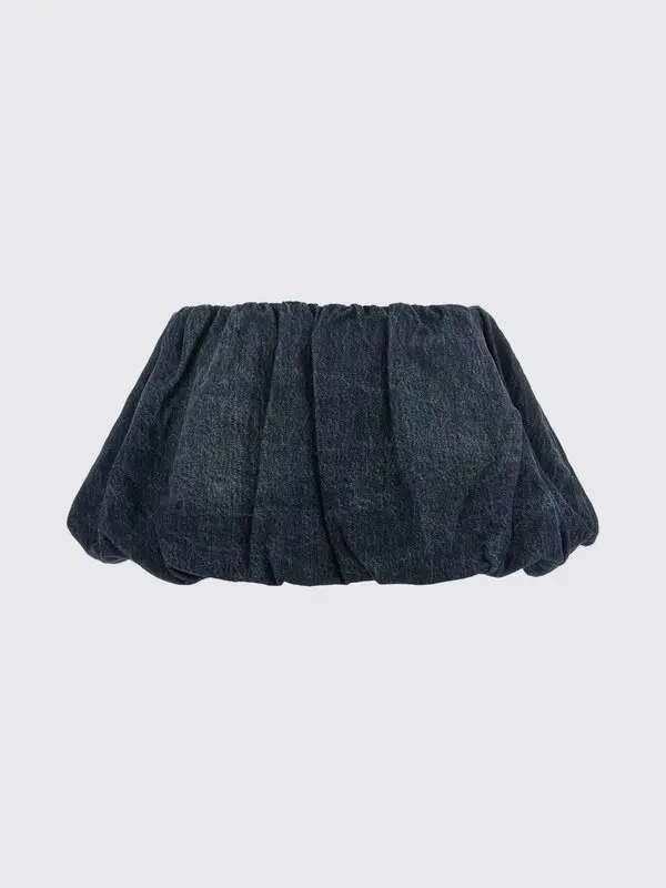DIESEL® De-muj A-line Cotton Mini Skirt With Mid-rise Waist