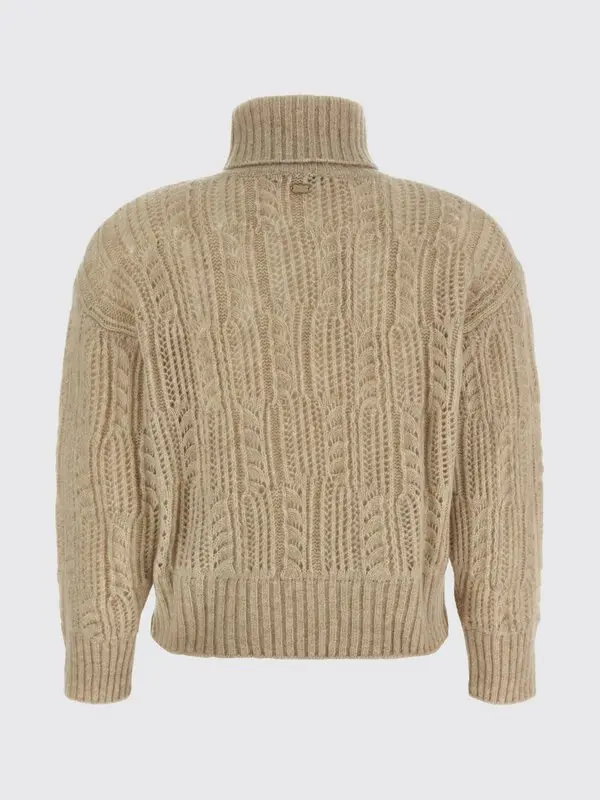 Agnona Long-sleeved Turtleneck Jumper In Cashmere And Silk Blend