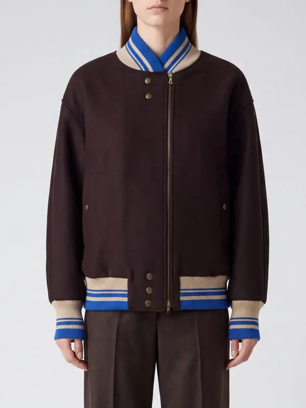 Dries Van Noten Relaxed-fit Wool-blend Bomber Jacket With Asymmetrical Zip