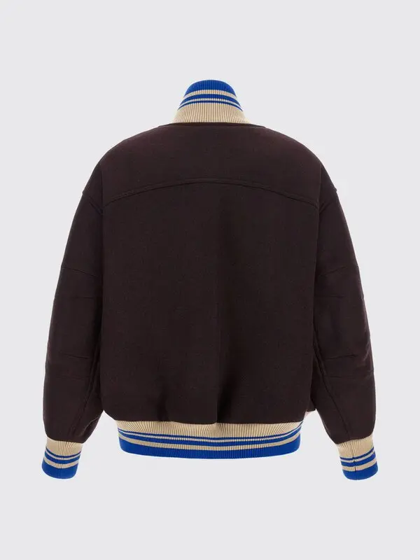 Dries Van Noten Relaxed-fit Wool-blend Bomber Jacket With Asymmetrical Zip