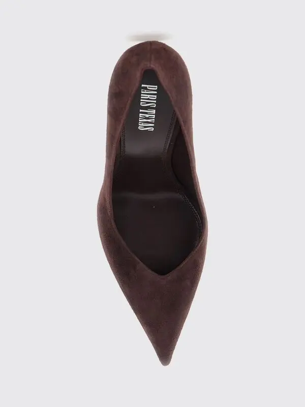 Paris Texas Lidia Suede High Stiletto Heel Court Shoes