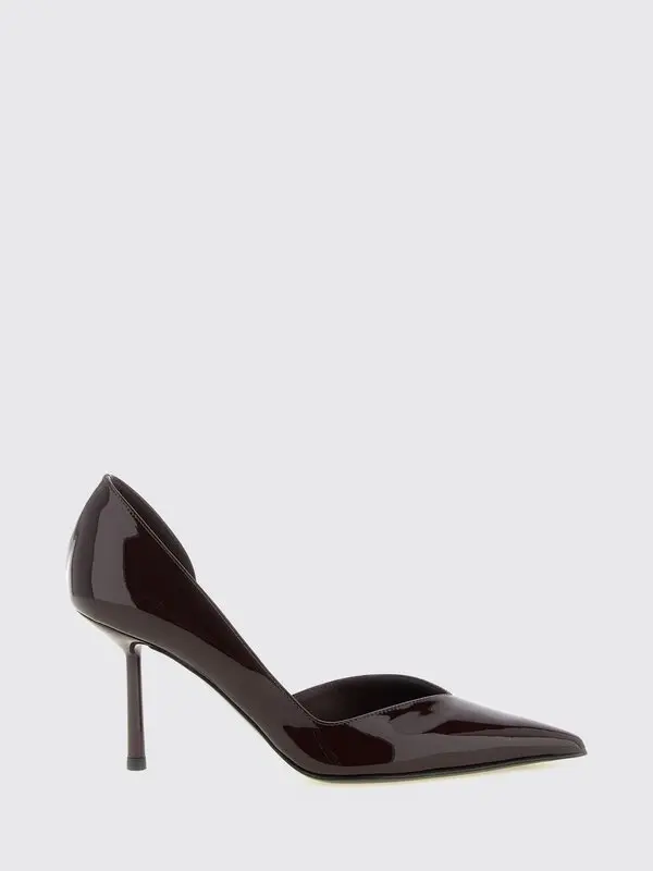 LE SILLA Vivienne Patent Calfskin Leather Heeled Pumps - Red