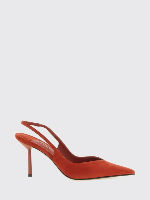 LE SILLA Vivienne High-heel Suede Slingback Pumps